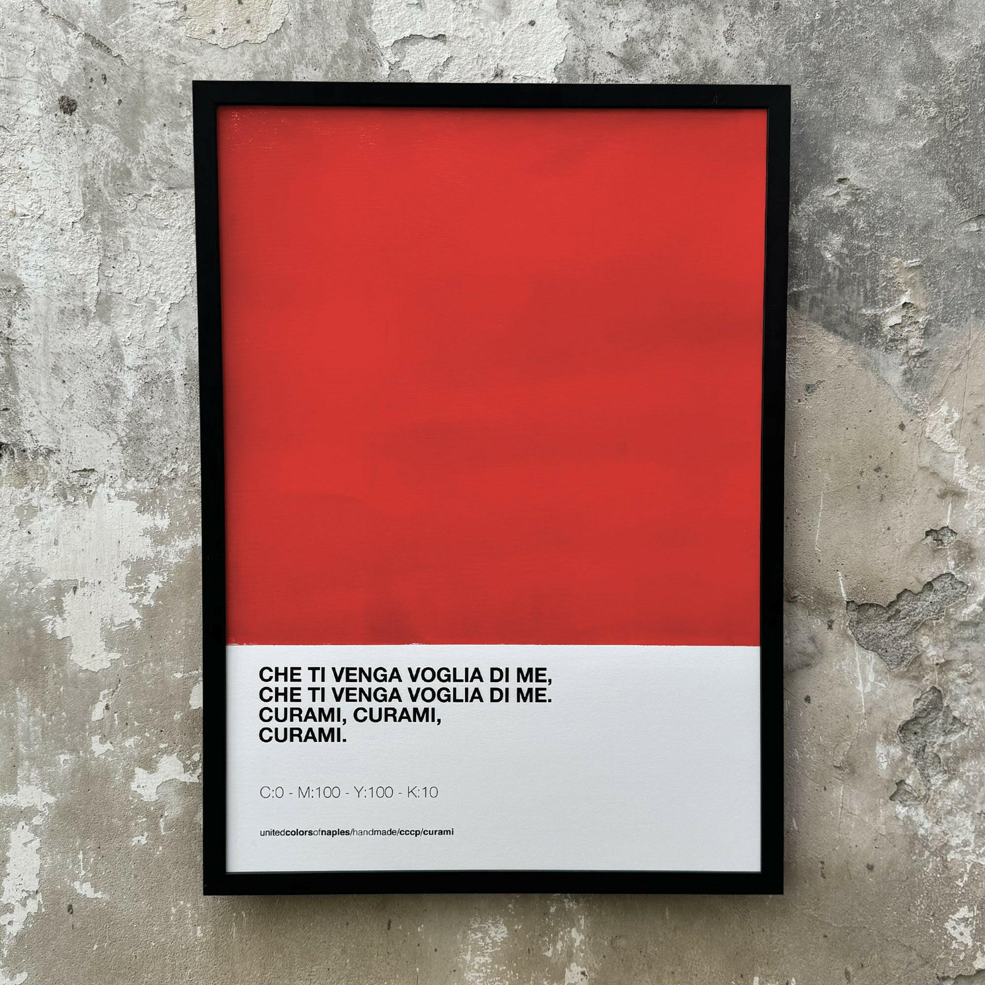 Poster Curami, CCCP – United Colors Poster